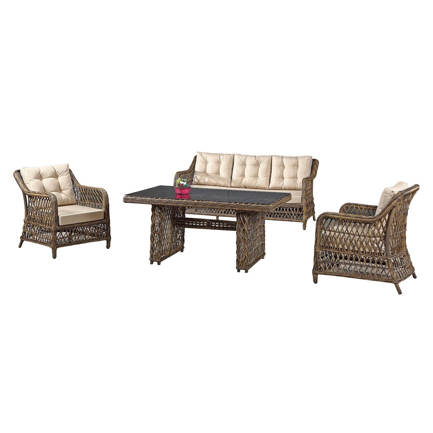 Flexy Rio 626 Bahçe Mobilyası Takımı | Rehome